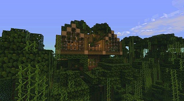 Timber Tops Tree House Minecraft Map