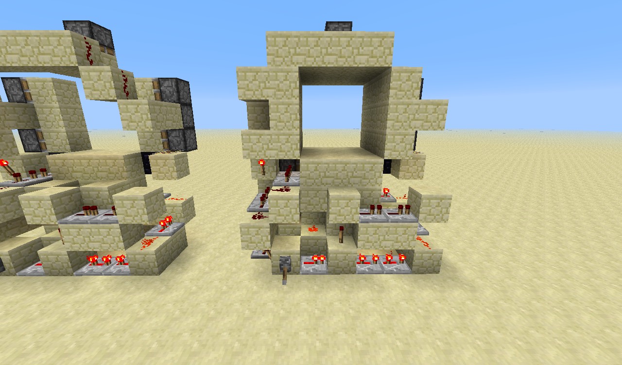 3x3 Door Explaned Minecraft Map