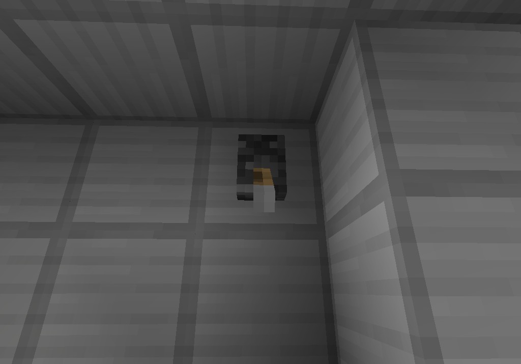 Robot With Arrows, Shields And Self-Destruction Button Minecraft Map