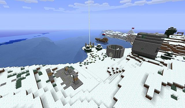 Snowball pvp map Minecraft Map