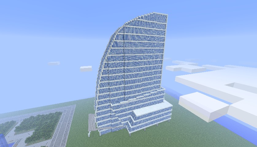 Blue Sky Tower Minecraft Map