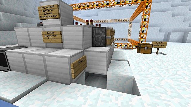 Research facility centre Minecraft Map