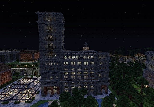 Classic building Minecraft Map