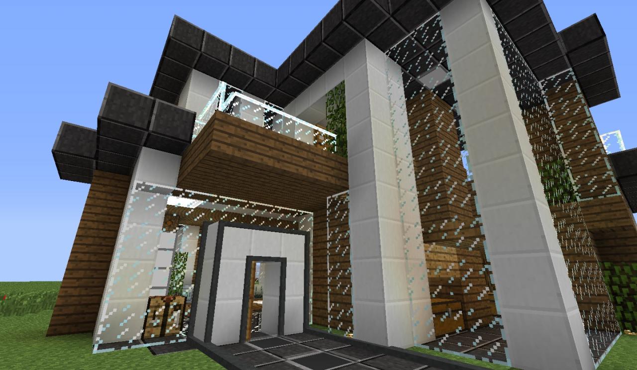 Modern Tekkit House Minecraft Map