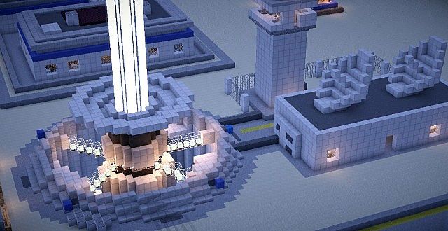 Giant Laser Weapon Minecraft Map