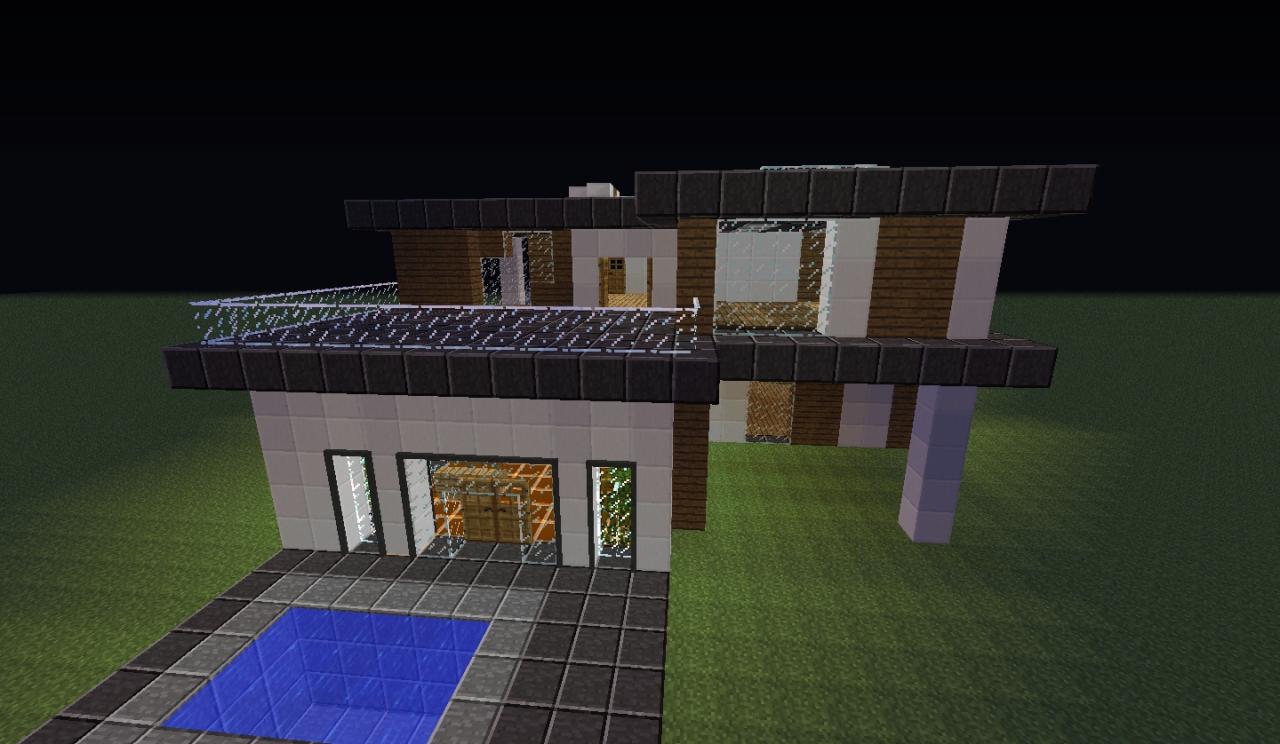Modern Tekkit House Minecraft Map