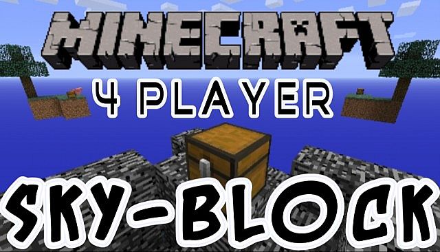 Skyblock 4 Players Version! Download link! Minecraft Map