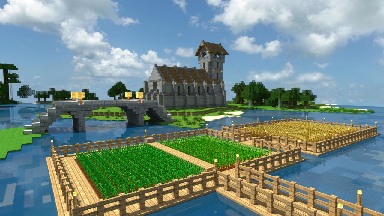 Small Village Minecraft Map