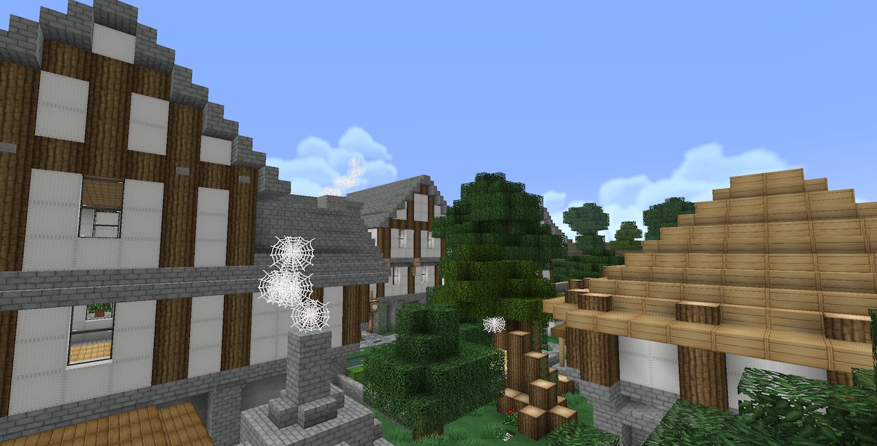 Small midieval village Minecraft Map