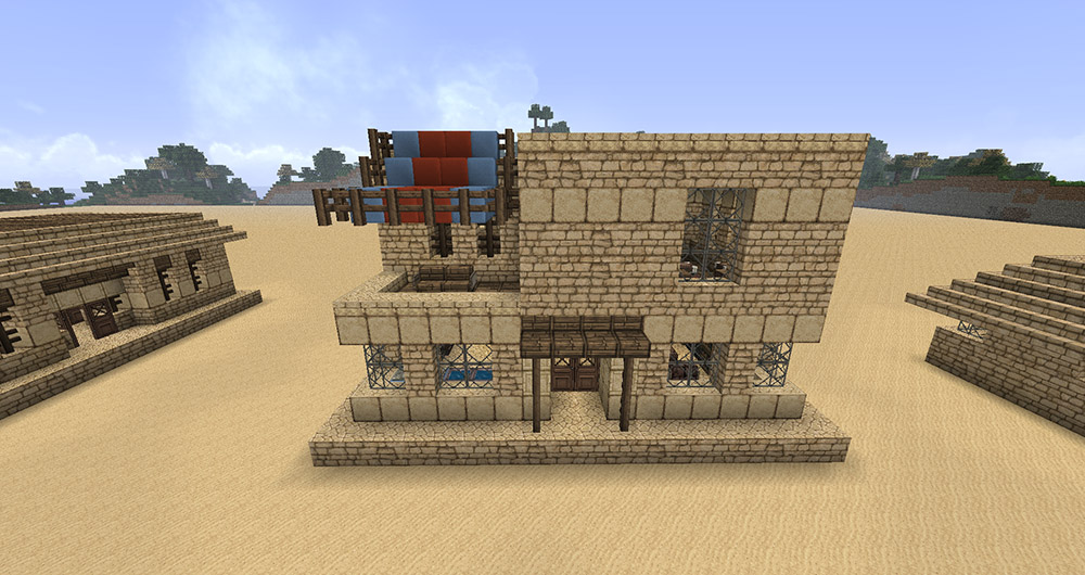 DR's Desert Buildings and Theme Pack Minecraft Map