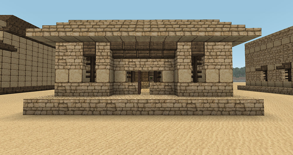 DR's Desert Buildings and Theme Pack Minecraft Map