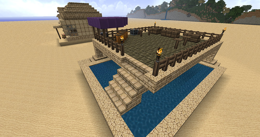 DR's Desert Buildings and Theme Pack Minecraft Map