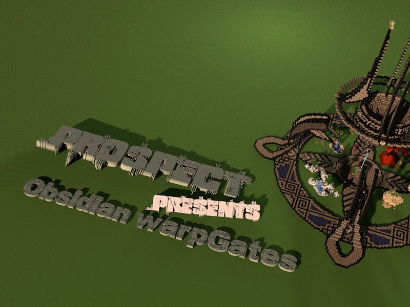 Obsidian gateway - SpawnPoint Minecraft Map