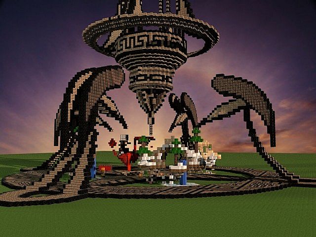 Obsidian gateway - SpawnPoint Minecraft Map