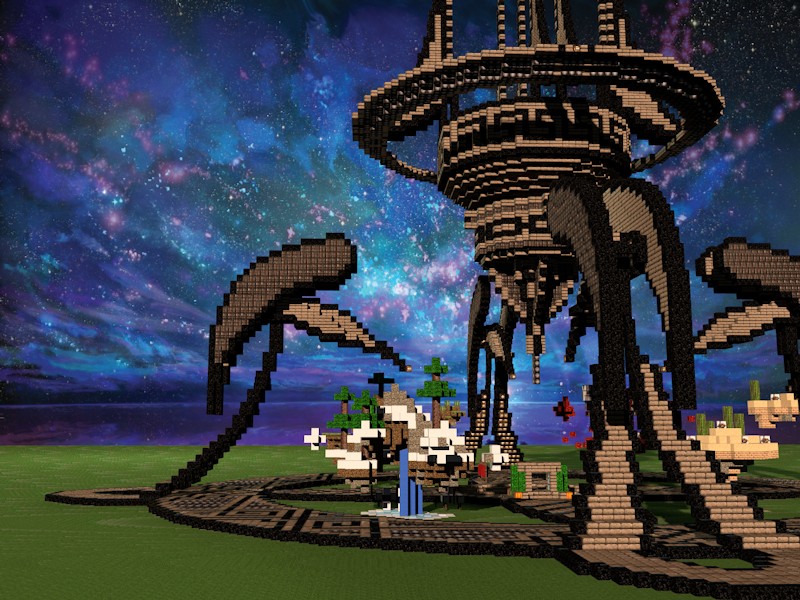 Obsidian gateway - SpawnPoint Minecraft Map