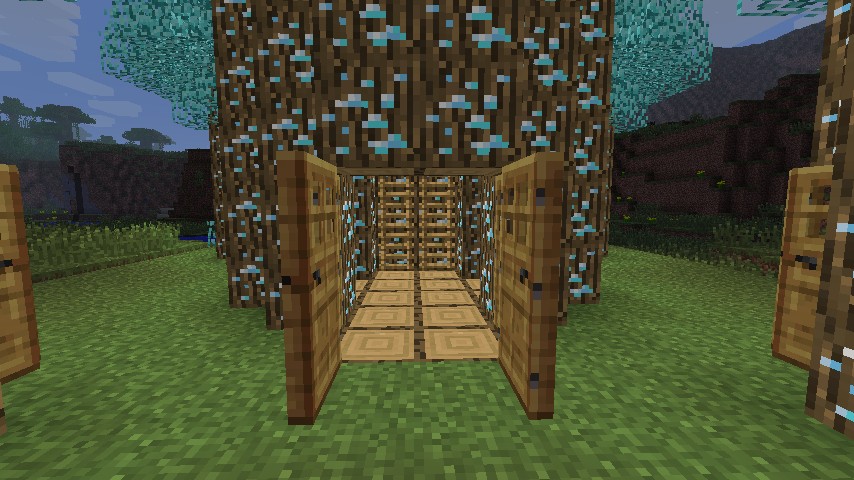 Elven Tree Ore Palace Minecraft Map