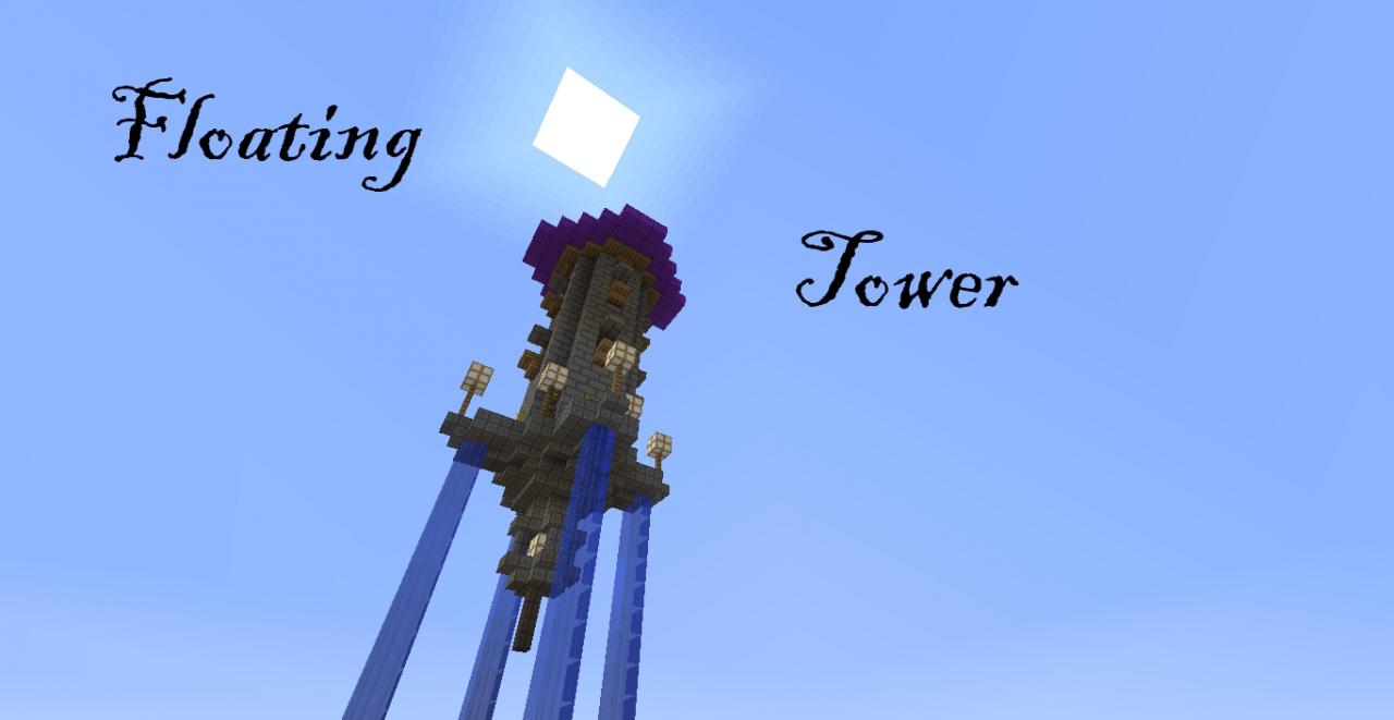 Floating Tower! Minecraft Project