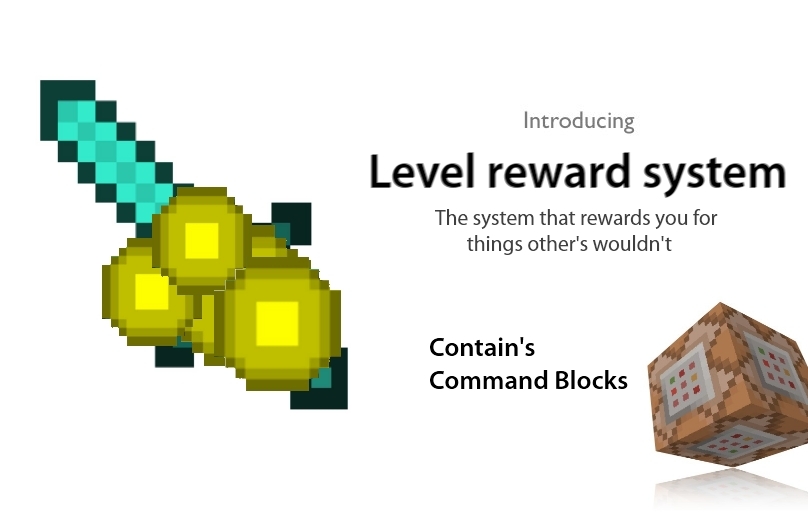 Level Reward System (Awesome for Server's) Map Download Minecraft Map
