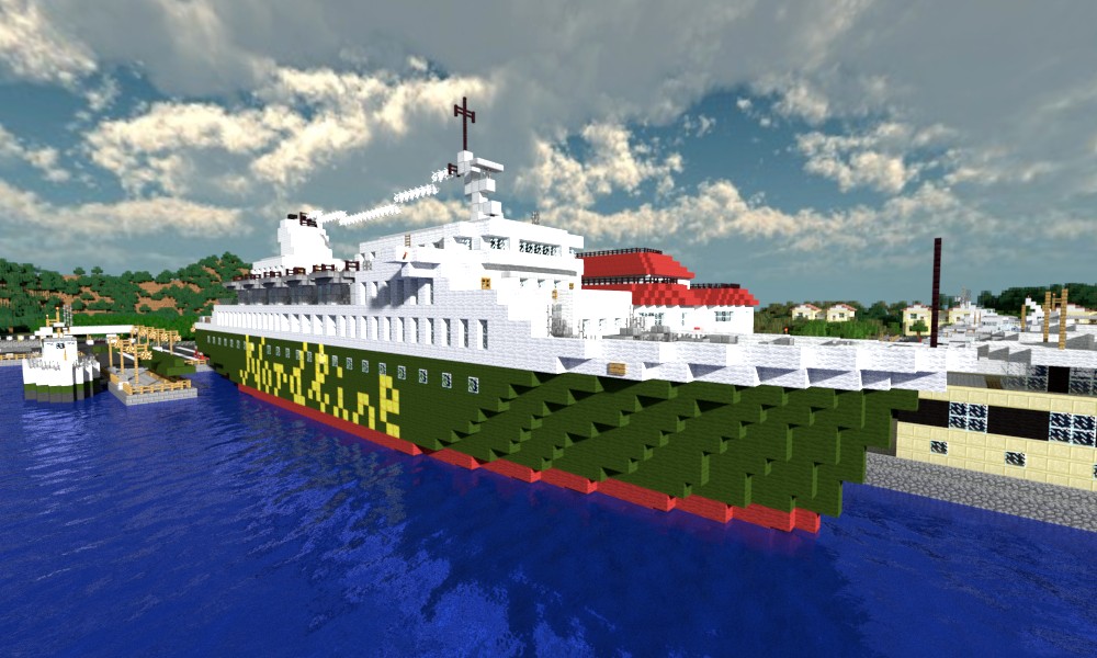 Northern Line Ferry Minecraft Map