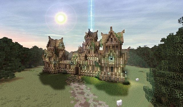Elven keep Minecraft Map