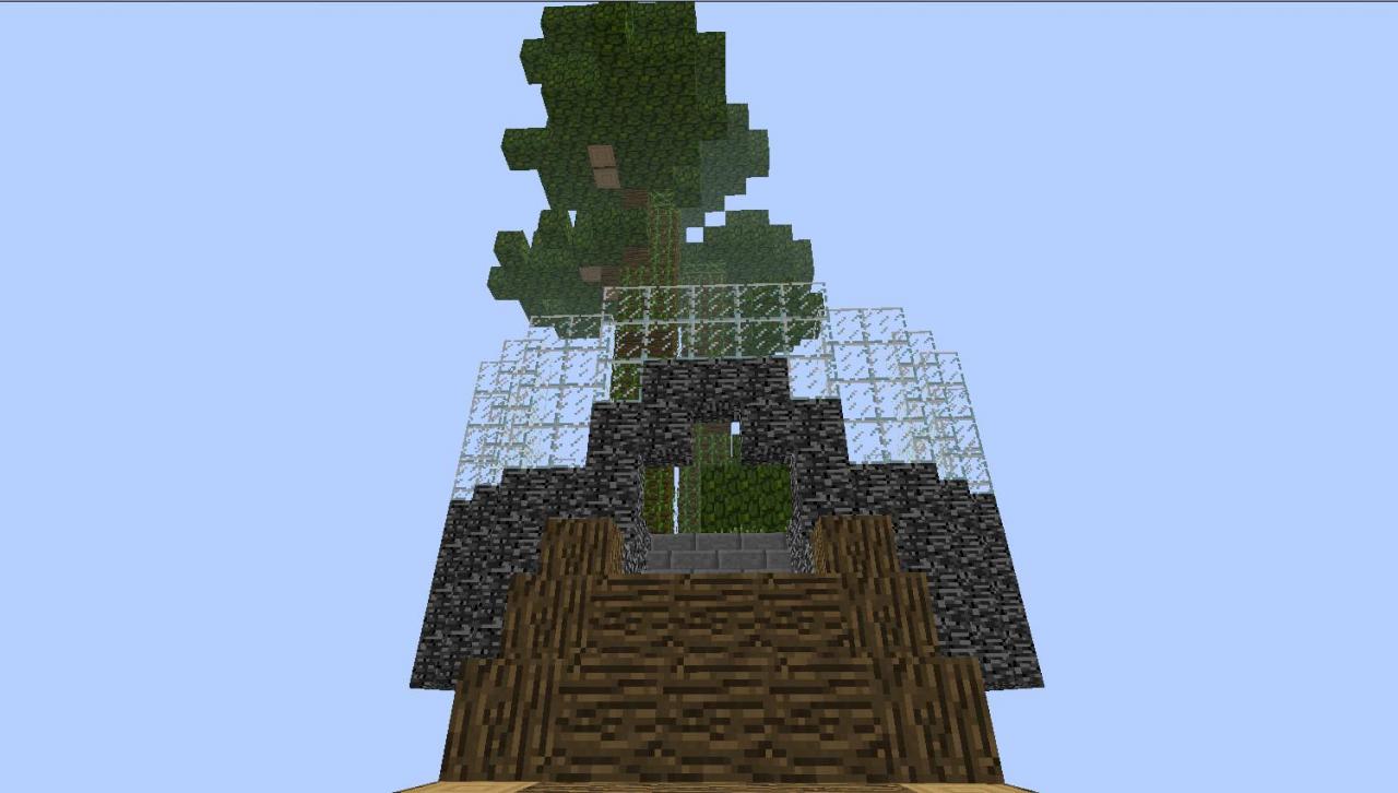 Floating Cylinder Survival Minecraft Map