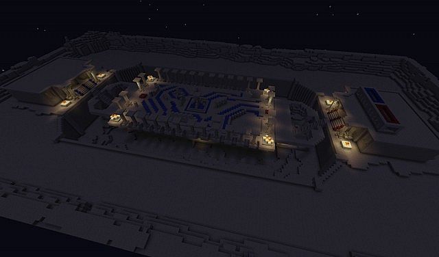 Sand Temple PVP Team Fortress MAP Minecraft Map