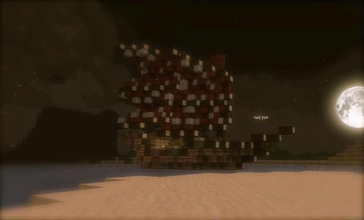 old chinese sail ship Minecraft Map