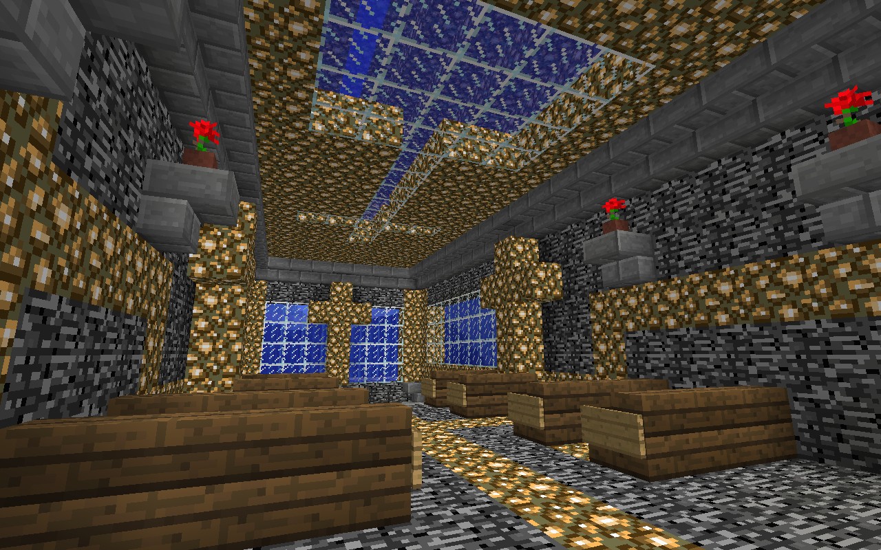 the holy church (project bedrock castle area 2) Minecraft Map