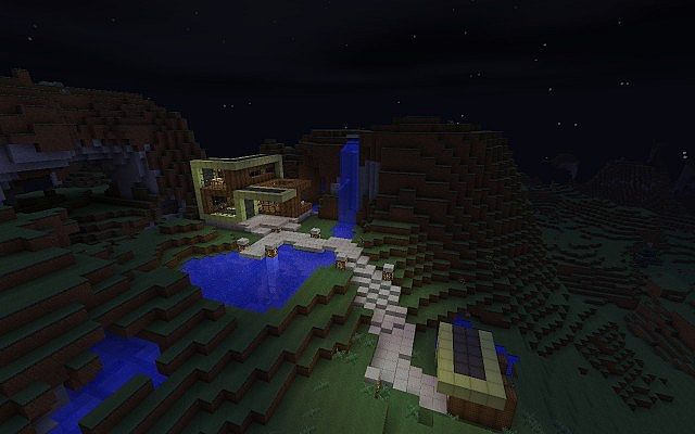 Eco House Minecraft Map