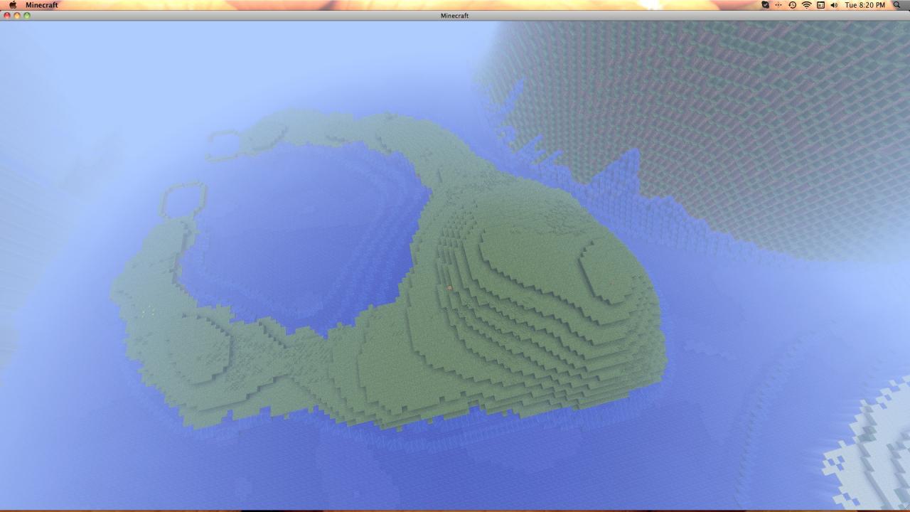 the 4 islands hunger games map Minecraft Map