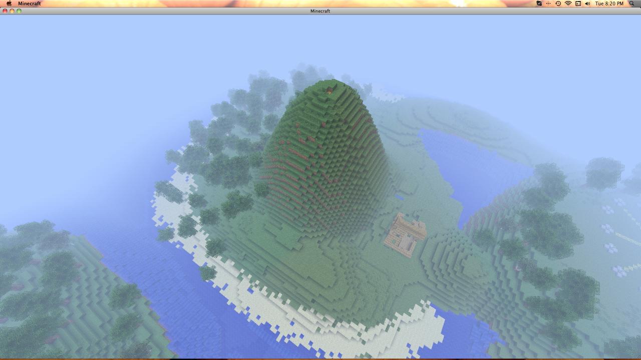 the 4 islands hunger games map Minecraft Map