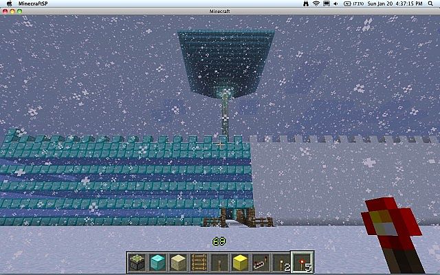 Snow castle Minecraft Map