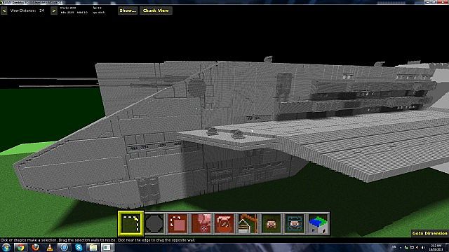 Stargate DSC-304 - USAF Daedalus - Megabuild Minecraft Map