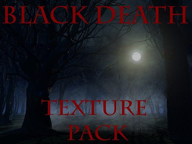 BLACK DEATH Texture pack Minecraft Texture Pack