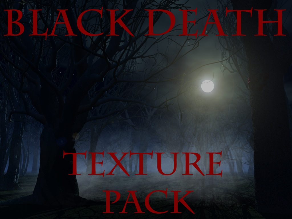 BLACK DEATH Texture pack Minecraft Texture Pack