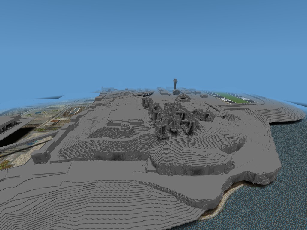 Grand Theft Auto: San Andreas GTA 1:1 Minecraft Full Scale Map. 36 sq ...