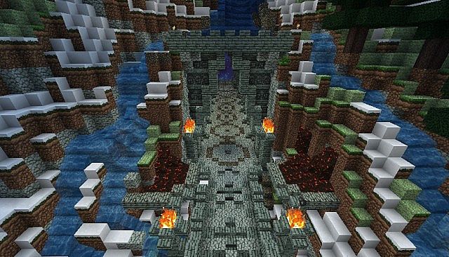 Dwarven City Minecraft Map