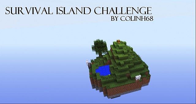Survival Island Challenge Minecraft Map
