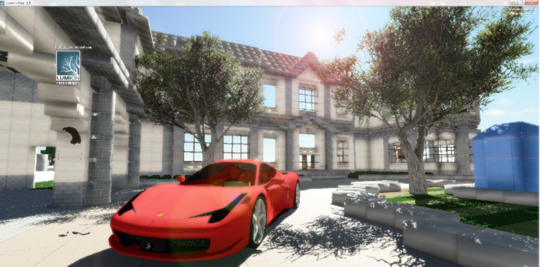 Ferrari in Minecraft (test) Minecraft Project