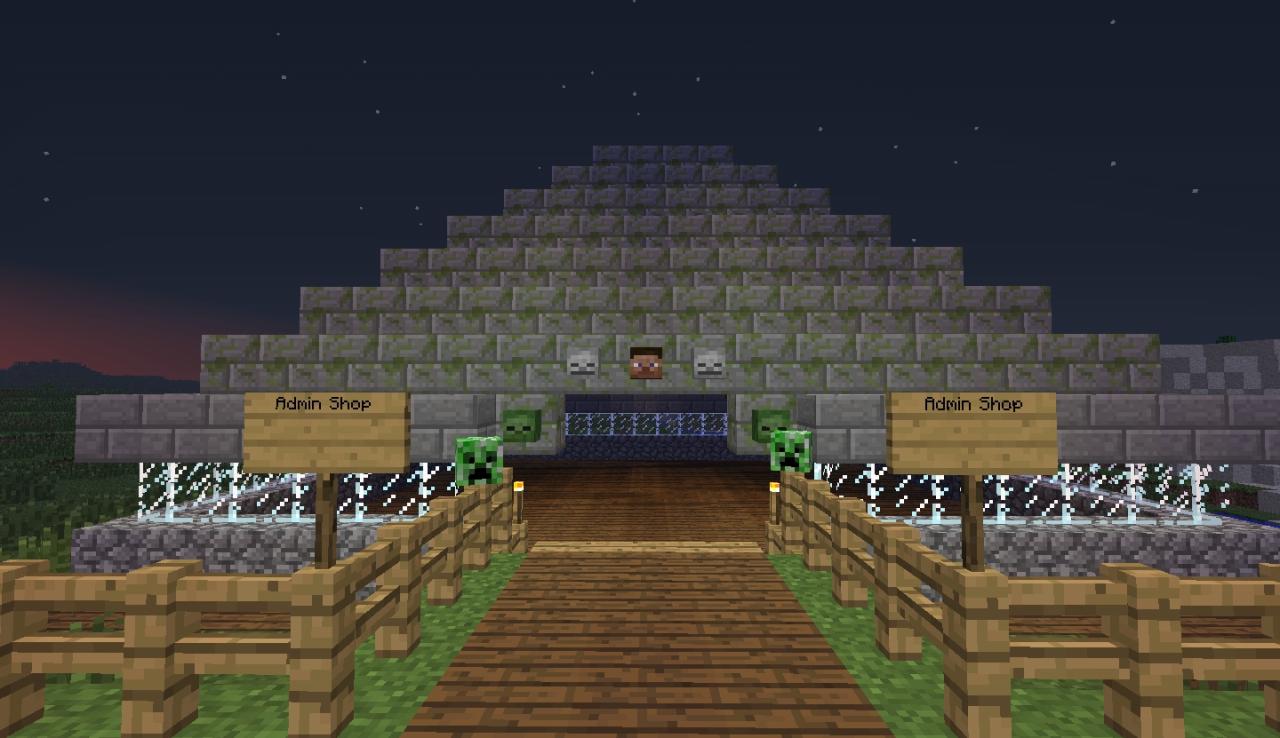 The Spawn Temple Minecraft Map