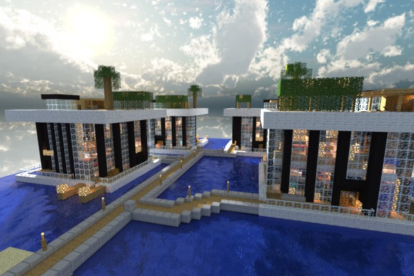 Nurai Water Resort Minecraft Map