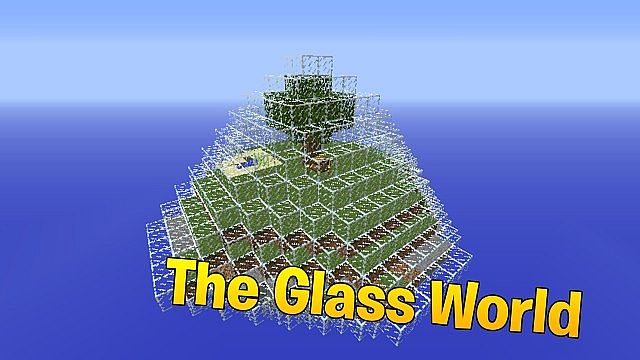 The Glass World Minecraft Map