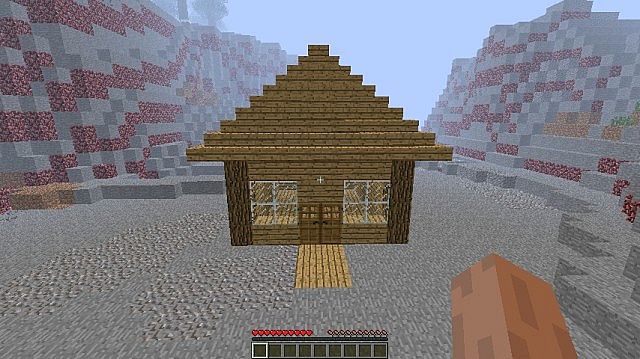 simple house Minecraft Map