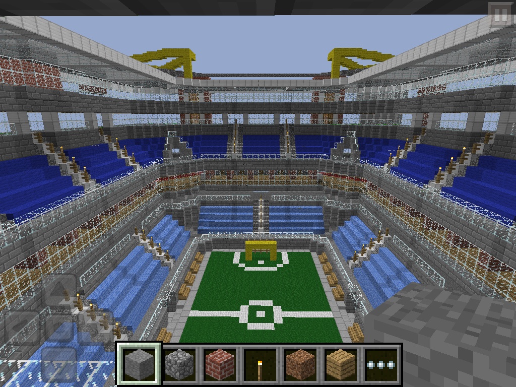 Soccer Stadium Minecraft Map