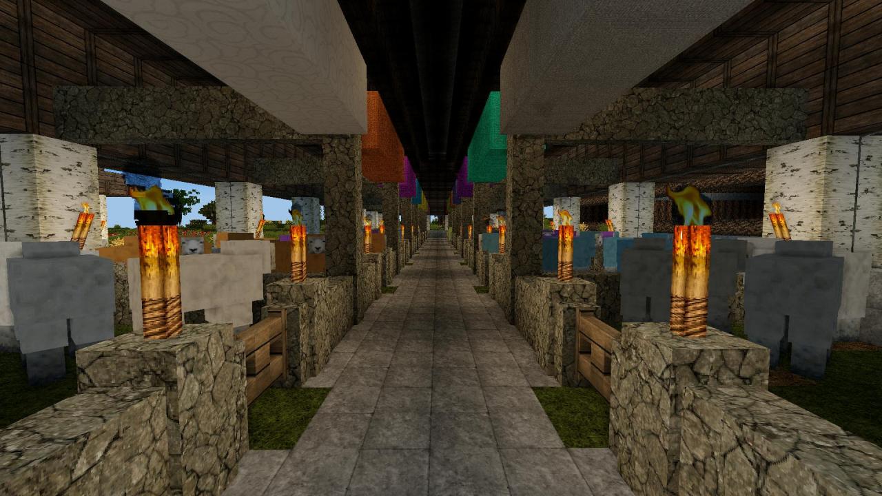 The spawn Minecraft Map