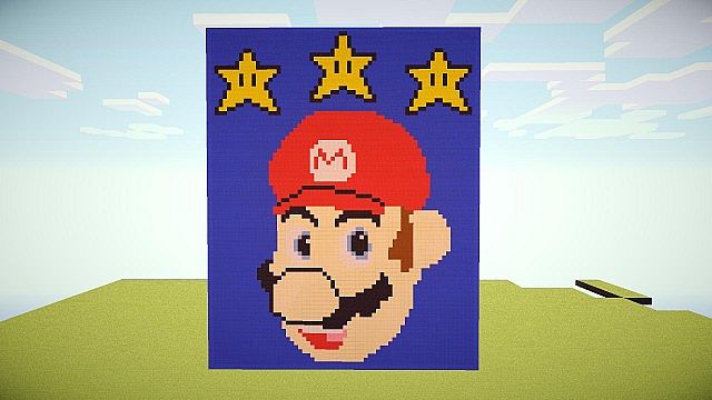 Mario 64 (My attempt) Minecraft Map