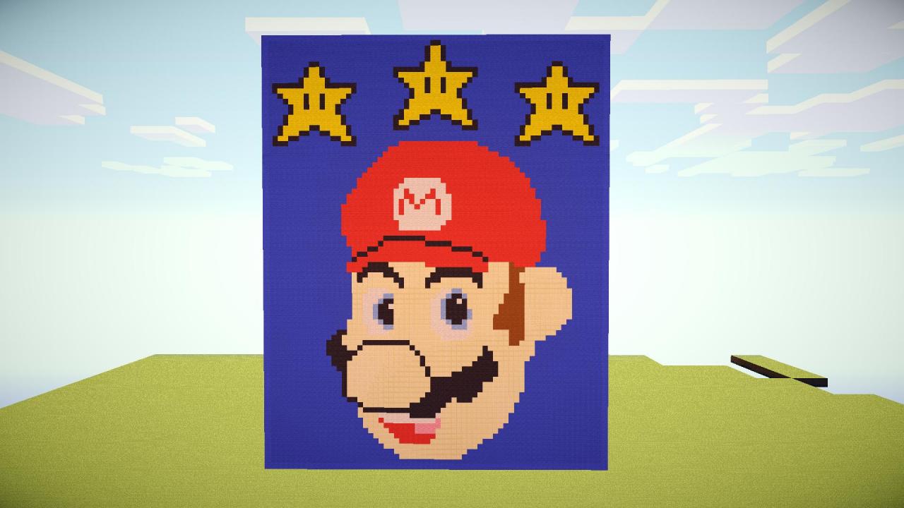 Mario 64 (My attempt) Minecraft Map