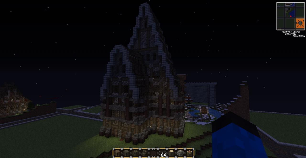 my 3rd creative-node plot Minecraft Map