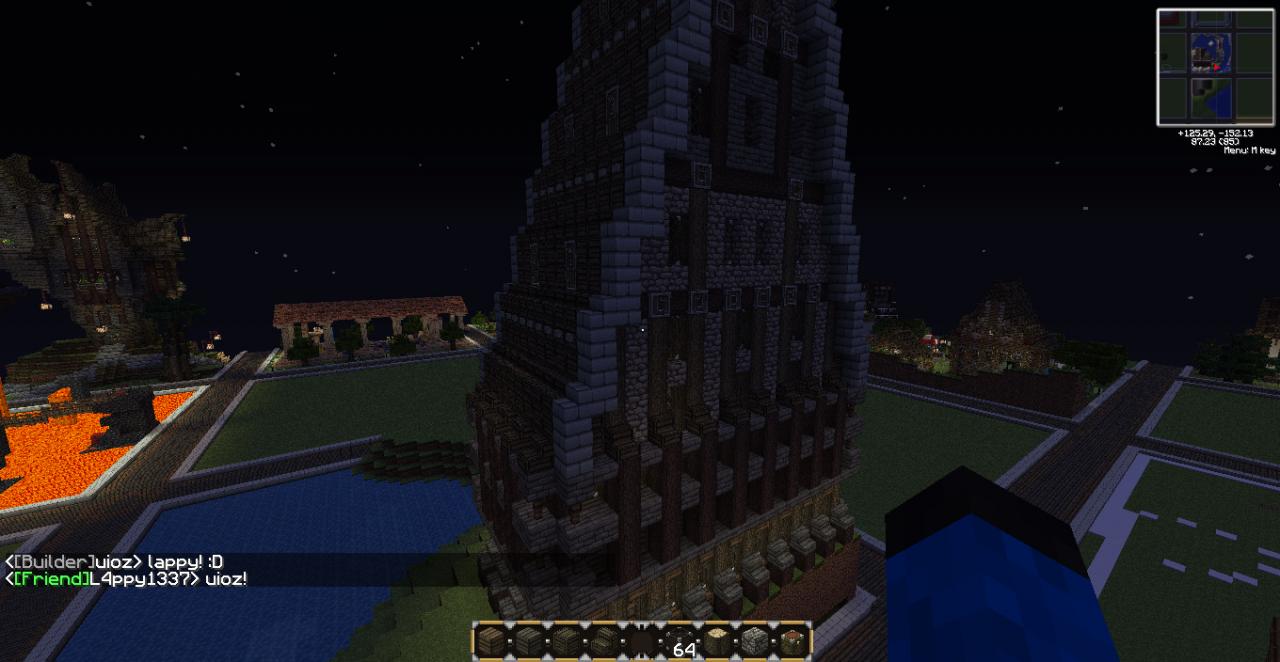 my 3rd creative-node plot Minecraft Map