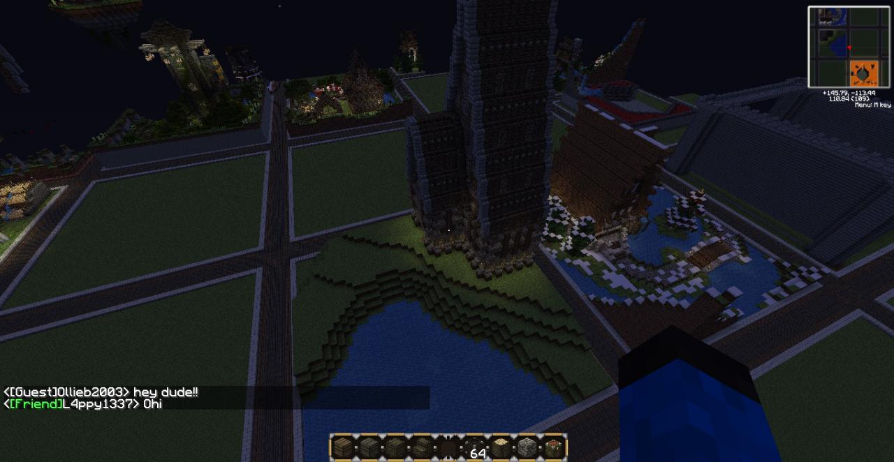 my 3rd creative-node plot Minecraft Map